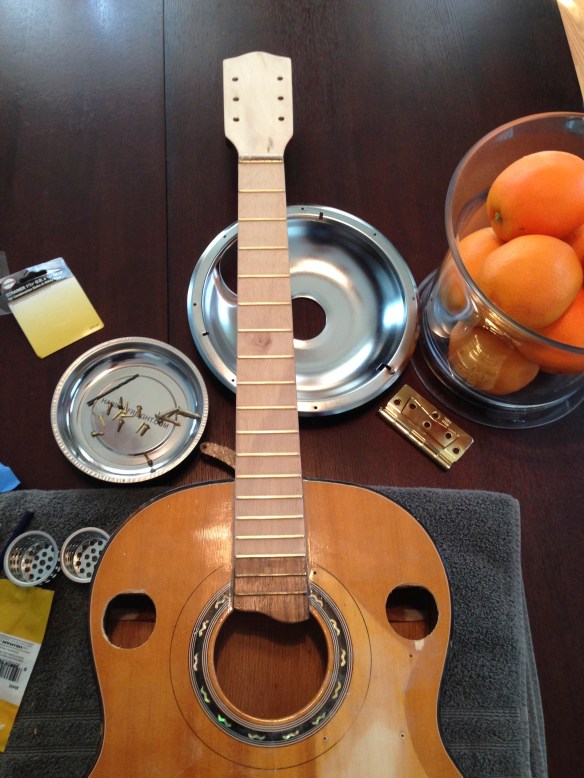Delta Blues Acoustic Resonator Guitar Mod Project | Junk Shop Audio