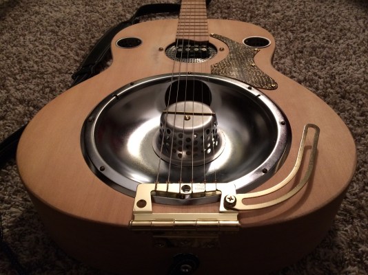 Delta Blues Acoustic Resonator Guitar Mod Project | Junk Shop Audio