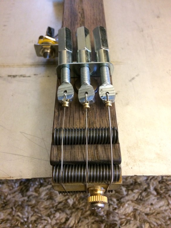 “No Parking” 6-Foot Signpost Resonator Guitar | Junk Shop Audio