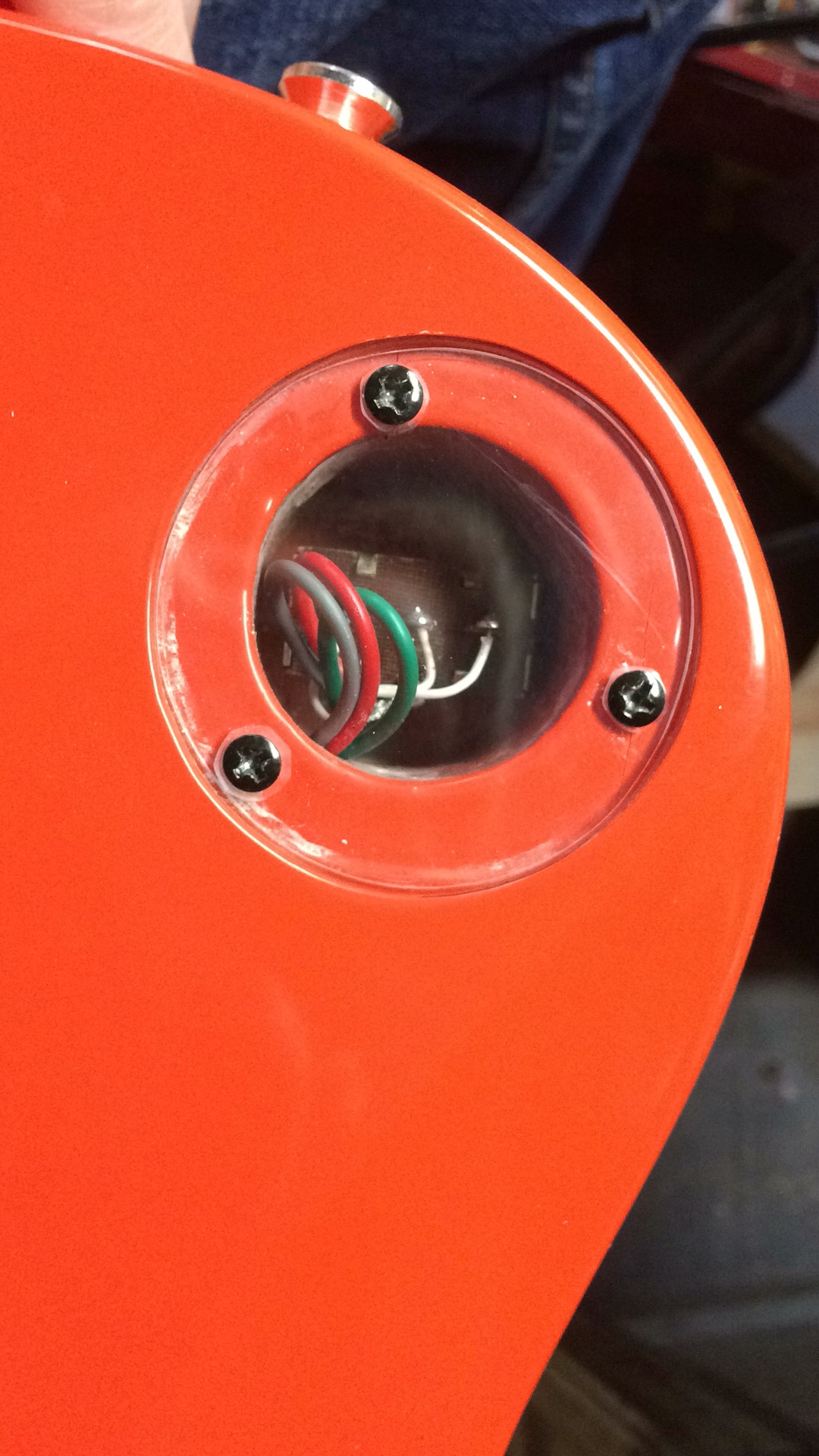 JSA Cigar Box Guitar S4 – Homemade Plexiglass Pickguard and Cavity ...